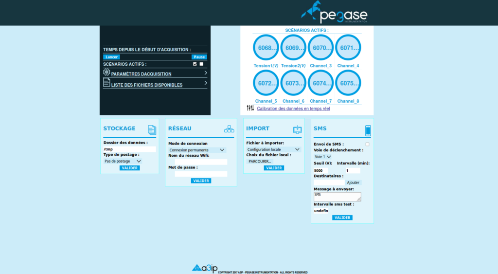 Accueil interface version design | A3IP
